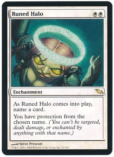 【MTG】 ルーンの光輪/Runed Halo(英語版) SHM/レア の通販 - カーナベル