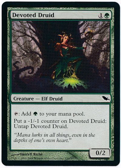 献身のドルイド/Devoted Druid(英語版)（コモン） | マジック：ザ・ギャザリング買取ならカーナベル