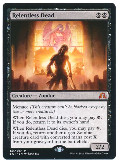 【MTG】 無情な死者/Relentless Dead(英語版) SOI/神話 の通販 - カーナベル