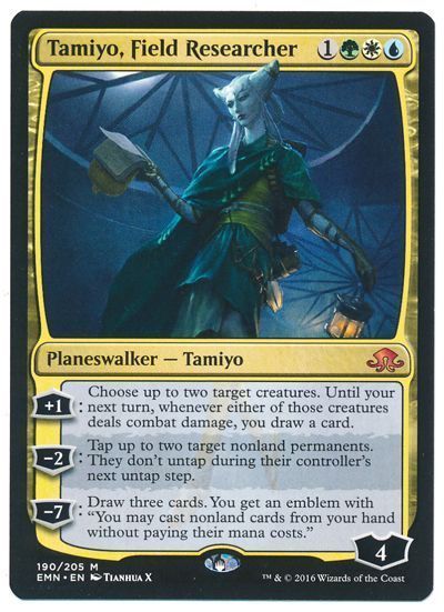 実地研究者、タミヨウ/Tamiyo. Field Researcher(英語版)【神話レア】EMN | マジック：ザ・ギャザリング通販カーナベル