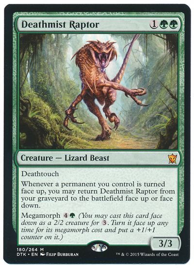 【MTG】 死霧の猛禽/Deathmist Raptor(英語版) DTK/神話 の通販 - カーナベル