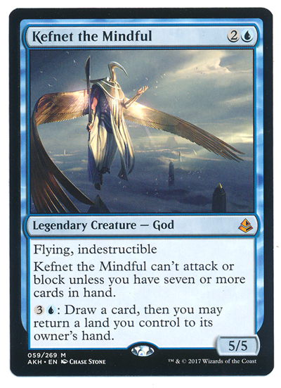 【MTG】 周到の神ケフネト/Kefnet the Mindful(英語版) AKH/神話 の通販 - カーナベル