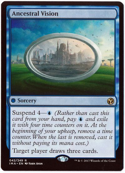 祖先の幻視/Ancestral Vision(英語版)【レア】IMA | マジック：ザ・ギャザリング通販カーナベル