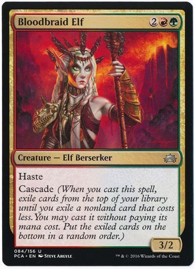 【MTG】 血編み髪のエルフ/Bloodbraid Elf(英語版) その他/アンコ の通販 - カーナベル