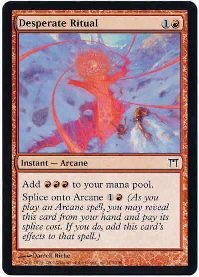 【MTG】 捨て身の儀式/Desperate Ritual(英語版) CHK/コモン の通販 - カーナベル