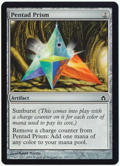 【MTG】 五元のプリズム/Pentad Prism(英語版) 5DN/コモン の通販 - カーナベル