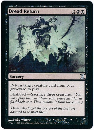 【MTG】 戦慄の復活/Dread Return(英語版) TSP/アンコ の通販 - カーナベル