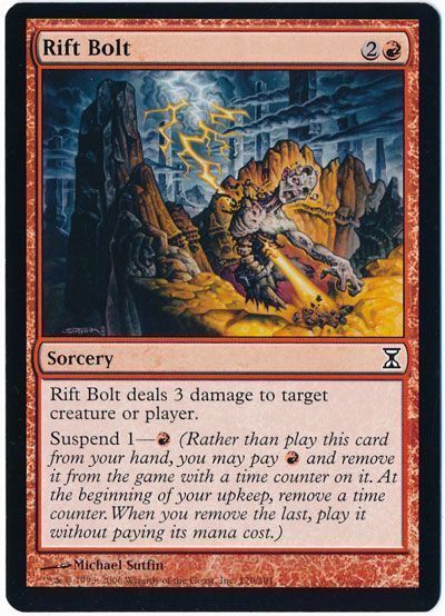 【MTG】 裂け目の稲妻/Rift Bolt(英語版) TSP/コモン の通販 - カーナベル