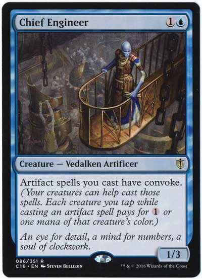 【MTG】 主任技師/Chief Engineer(英語版) 統率者/レア の通販 - カーナベル