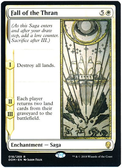 【MTG】 スランの崩落/Fall of the Thran(英語版) DOM/レア の通販 - カーナベル