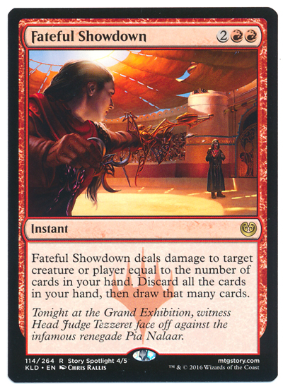 【MTG】 宿命の決着/Fateful Showdown(英語版) KLD/レア の通販 - カーナベル