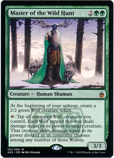 【MTG】 野生の狩りの達人/Master of the Wild Hunt(英語版) A25/神話 の通販 - カーナベル