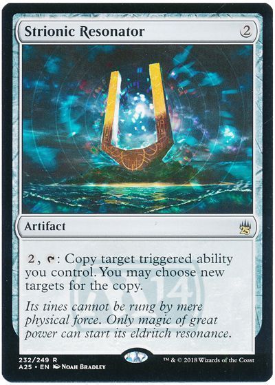 【MTG】 ストリオン共鳴体/Strionic Resonator(英語版) A25/レア の通販 - カーナベル