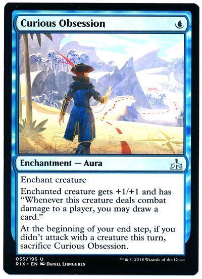 【MTG】 執着的探訪/Curious Obsession(英語版) RIX/アンコ の通販 - カーナベル