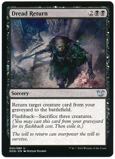 【MTG】 戦慄の復活/Dread Return(英語版) DD/アンコ の通販 - カーナベル