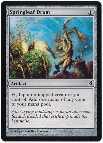 【MTG】 バネ葉の太鼓/Springleaf Drum(英語版) LRW/コモン の通販 - カーナベル