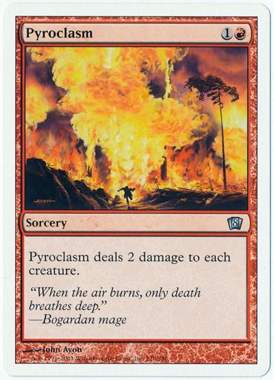 【MTG】 紅蓮地獄/Pyroclasm(英語版) 8ED/アンコ の通販 - カーナベル