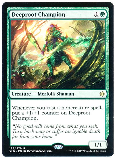 【MTG】 深根の勇者/Deeproot Champion(英語版) XLN/レア の通販 - カーナベル