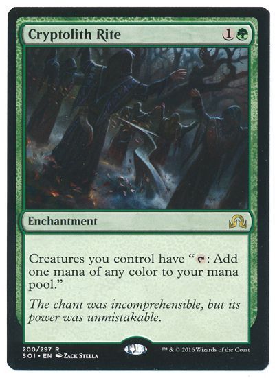 【MTG】 謎の石の儀式/Cryptolith Rite(英語版) SOI/レア の通販 - カーナベル
