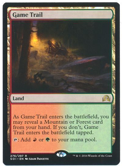 【MTG】 獲物道/Game Trail(英語版) SOI/レア の通販 - カーナベル