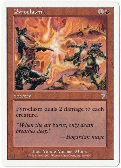 【MTG】 紅蓮地獄/Pyroclasm(英語版) （アンコモン） の買取・査定価格 - カーナベル
