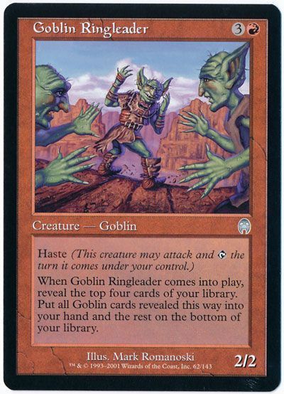 【MTG】 ゴブリンの首謀者/Goblin Ringleader(英語版) APC/アンコ の通販 - カーナベル