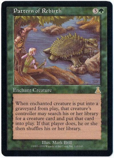 【MTG】 再誕のパターン/Pattern of Rebirth(英語版) UDS/レア の通販 - カーナベル