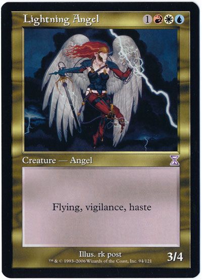 【MTG】 稲妻の天使/Lightning Angel（英語版） TSP/タイムシフト の通販 - カーナベル