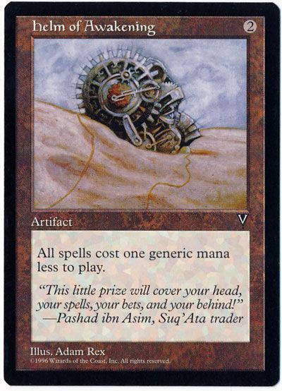【MTG】 覚醒の兜/Helm of Awakening(英語版) VIS/アーティファクト の通販 - カーナベル