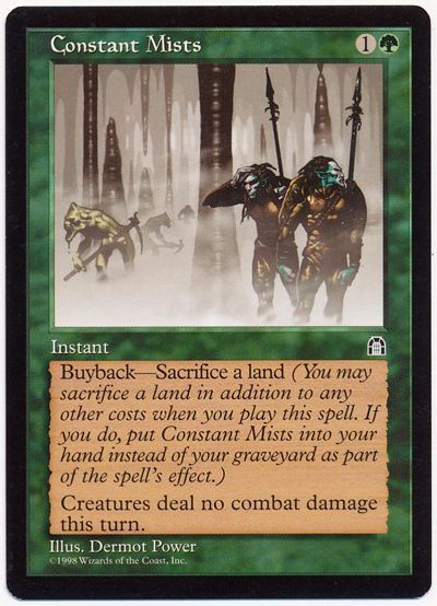 【MTG】 不断の霞/Constant Mists(英語版) STH/緑 の通販 - カーナベル