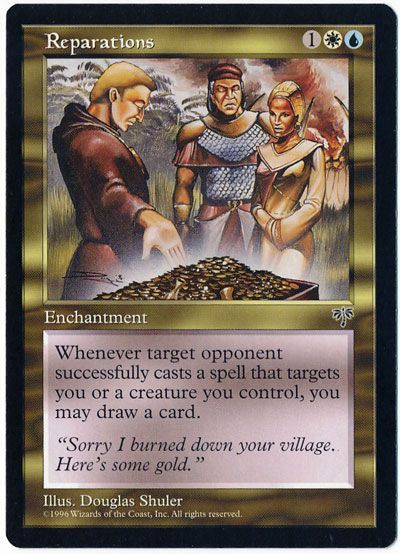 【MTG】 補償金/Reparations(英語版) MIR/多色 の通販 - カーナベル