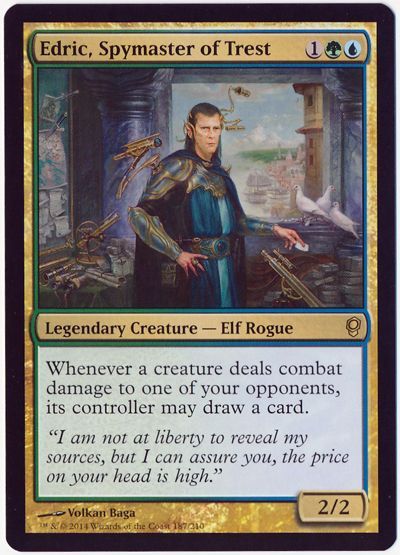 【MTG】 トレストの密偵長、エドリック/Edric. Spymaster of Trest(英語版) CNS/レア の通販 - カーナベル