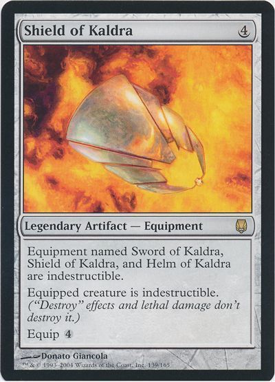 【MTG】 カルドラの盾/Shield of Kaldra(英語版) DST/レア の通販 - カーナベル