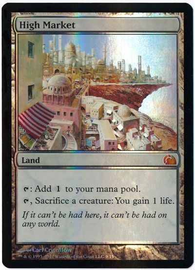 【MTG】 高級市場/High Market(英語版) FtV/FOIL の通販 - カーナベル