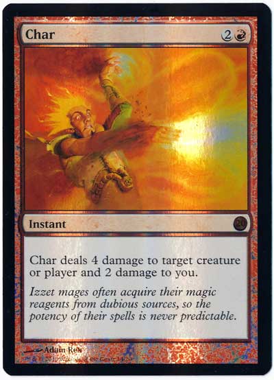 【MTG】 黒焦げ/Char(英語版) FtV/FOIL の通販 - カーナベル