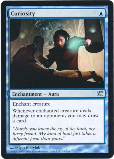 【MTG】 好奇心/Curiosity(英語版) ISD/アンコ の通販 - カーナベル