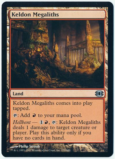 ケルドの巨石/Keldon Megaliths(英語版)【アンコモン】FUT | マジック：ザ・ギャザリング通販カーナベル