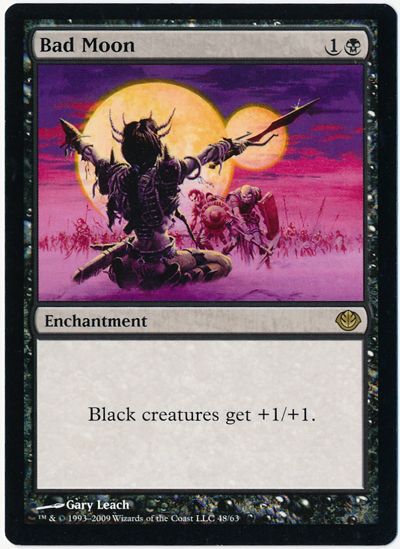 【MTG】 不吉の月/Bad Moon(英語版) DD/レア の通販 - カーナベル