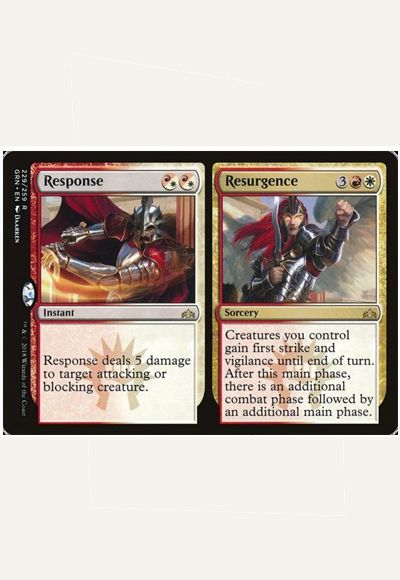 【MTG】 反応+反正/Response+Resurgence(英語版) GRN/レア の通販 - カーナベル