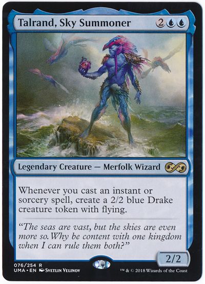 【MTG】 空召喚士ターランド/Talrand, Sky Summoner(英語版) UMA/レア の通販 - カーナベル