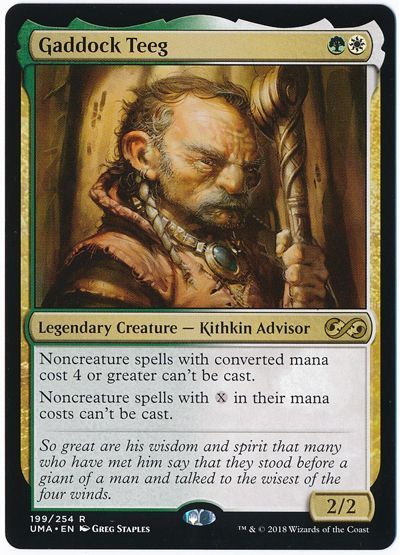 【MTG】 ガドック・ティーグ/Gaddock Teeg(英語版) UMA/レア の通販 - カーナベル