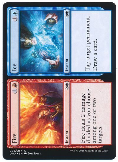 【MTG】 火+氷/Fire+Ice(英語版) UMA/コモン の通販 - カーナベル