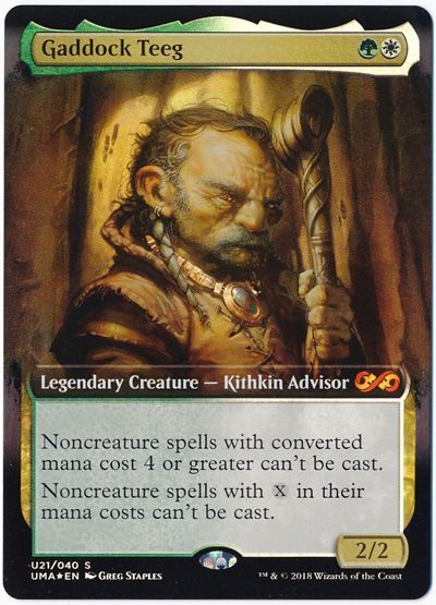 【MTG】 ガドック・ティーグ/Gaddock Teeg(英語版)【ボックストッパー版】 UMA/イベント品 の通販 - カーナベル