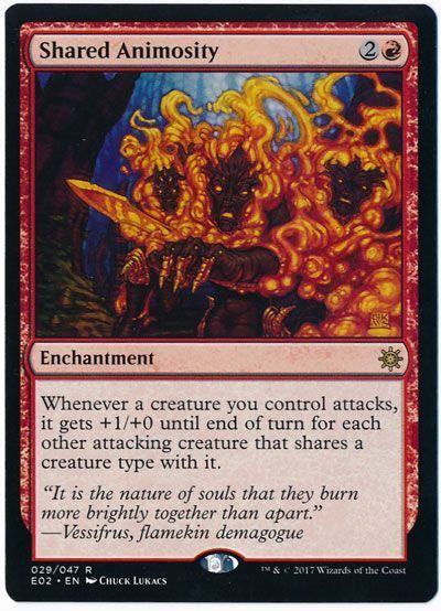 【MTG】 分かち合う憎しみ/Shared Animosity(英語版) その他/レア の通販 - カーナベル