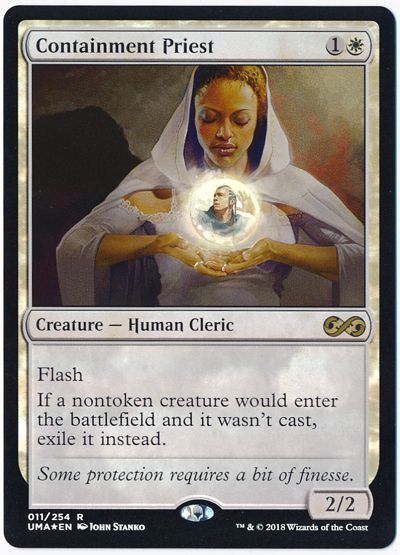 【MTG】 封じ込める僧侶/Containment Priest(英語版) 限定カード は/FOIL の通販 - カーナベル