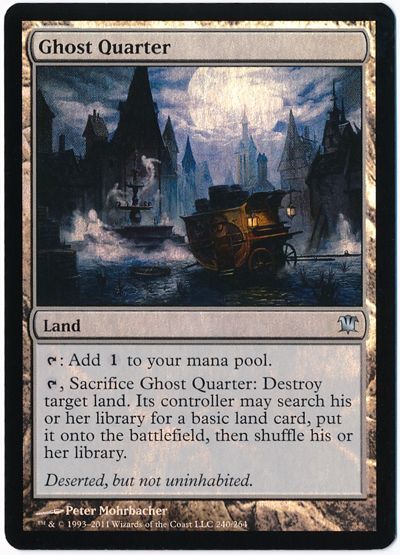 【MTG】 幽霊街/Ghost Quarter(英語版)【ISD】 限定カード や/FOIL の通販 - カーナベル