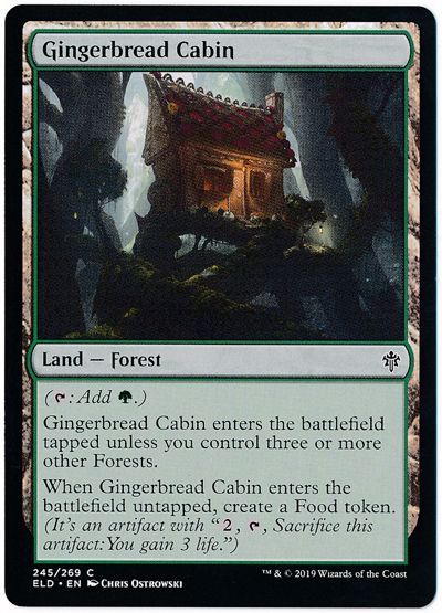 お菓子の小屋/Gingerbread Cabin(英語版)【コモン】ELD | マジック：ザ・ギャザリング通販カーナベル