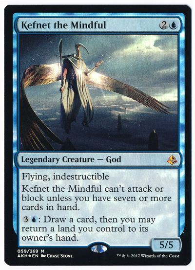 周到の神ケフネト/Kefnet the Mindful(英語版)【AKH】【FOIL】限定カード さ | マジック：ザ・ギャザリング通販カーナベル
