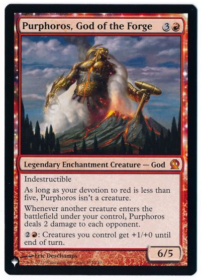 【MTG】 鍛冶の神、パーフォロス/Purphoros. God of the Forge(英語版)【MB1】 限定カード か/神話 の通販 ...