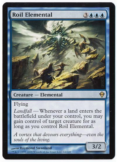 【MTG】 乱動の精霊/Roil Elemental(英語版) ZEN/レア の通販 - カーナベル